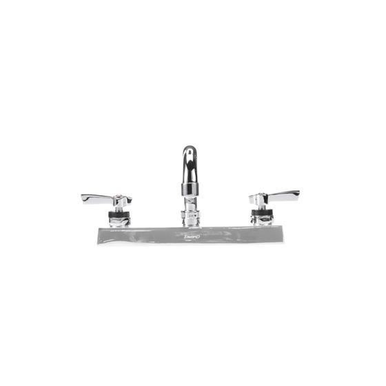 Encore 8" OC Deck Mount Faucet Ceramic Valves with 12" Swivel Spout ...