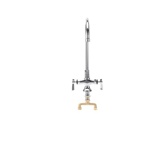 Encore® Brass Chrome Plated Double Pantry Faucet with 8" Swivel ...