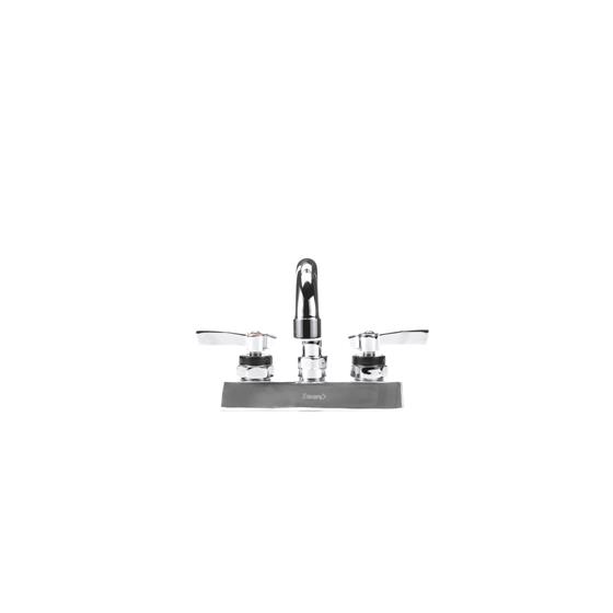 Encore 4" OC Deck Mount Faucet with 12" Swivel Spout, Retail Packaging ...